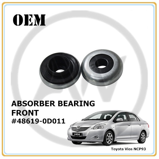 Toyota Vios NCP93 2007-2012 Front Absorber Bearing (48619-0D011 ...