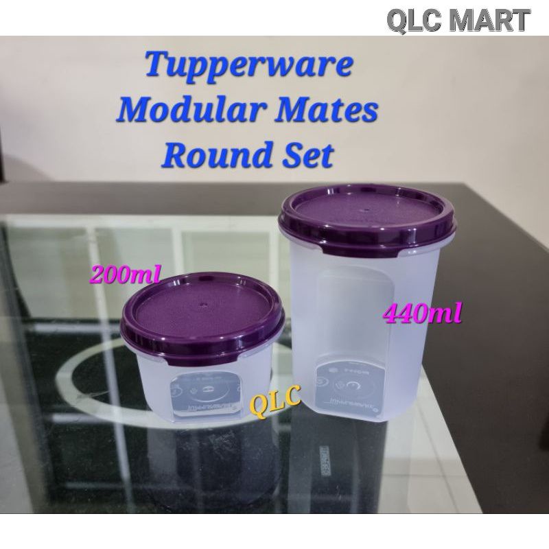 Tupperware Modular Mates Round Set (1pc) | Shopee Malaysia