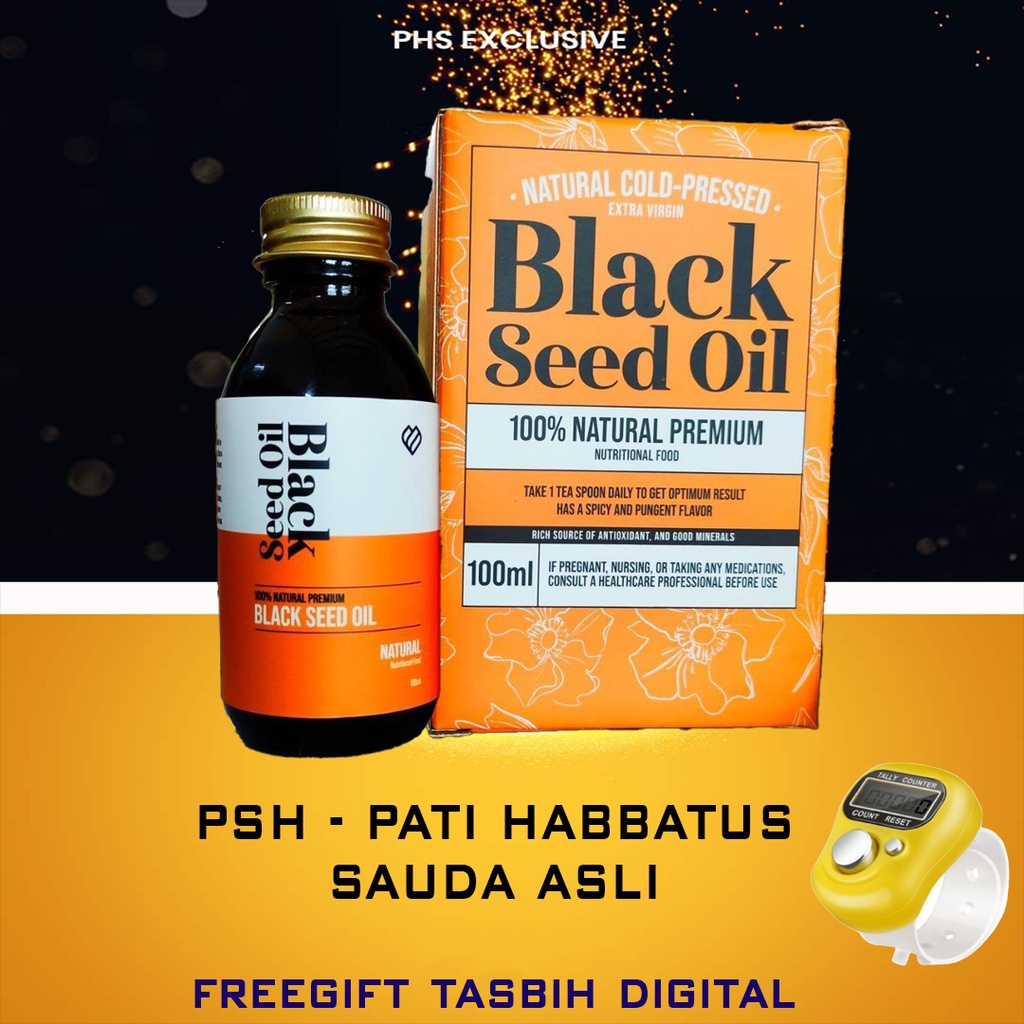 PATI HABBATUS SAUDA PURE - PHS Mineral/ Black Seed Oil 100ml (Nutrition ...