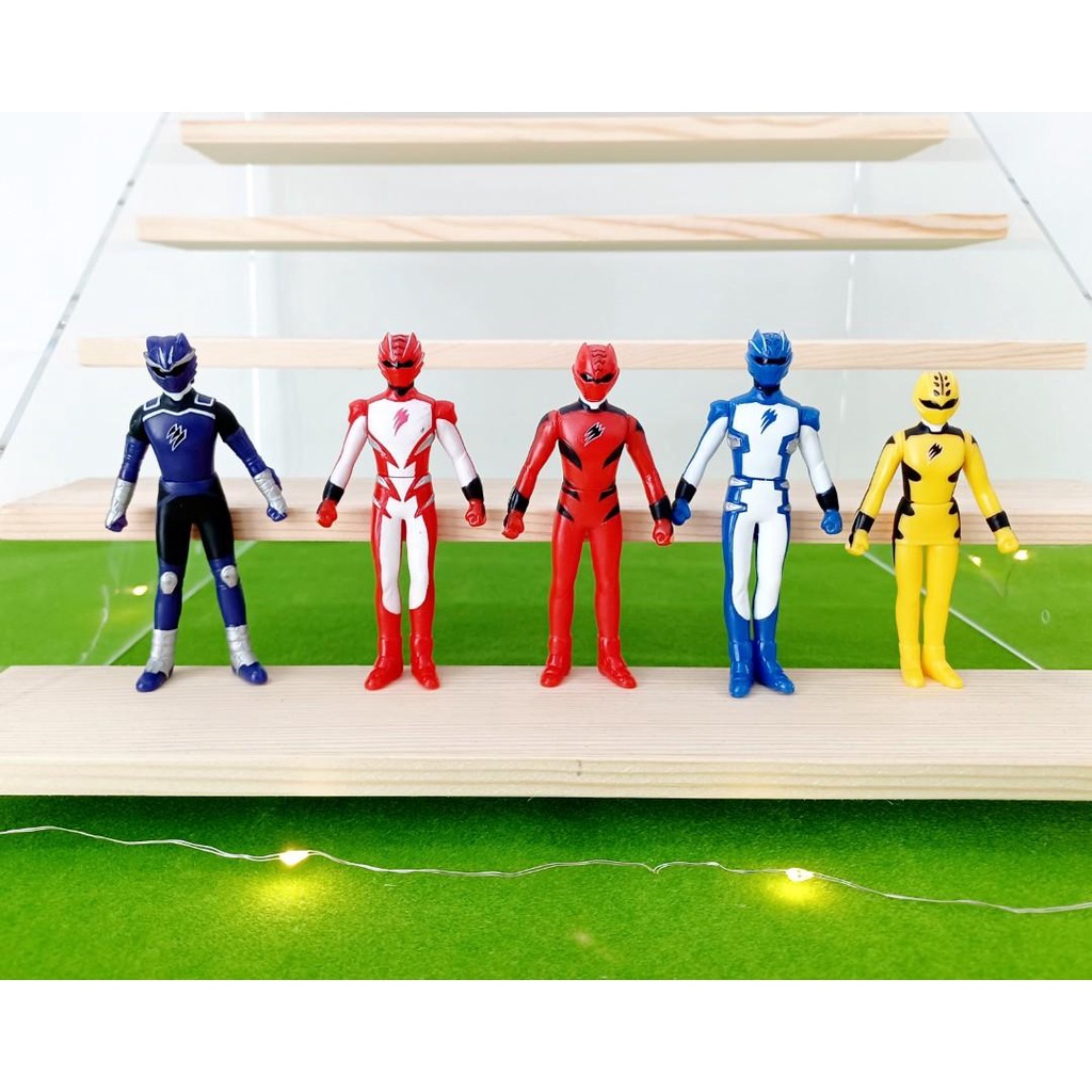 Bandai Power ranger jungle fury Juken sentai gekiranger bandai 8.5cm ...