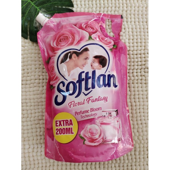SOFTLAN ANTI WRINKLES FABRIC SOFTENER REFILL PACK FLORAL FANTASY ...