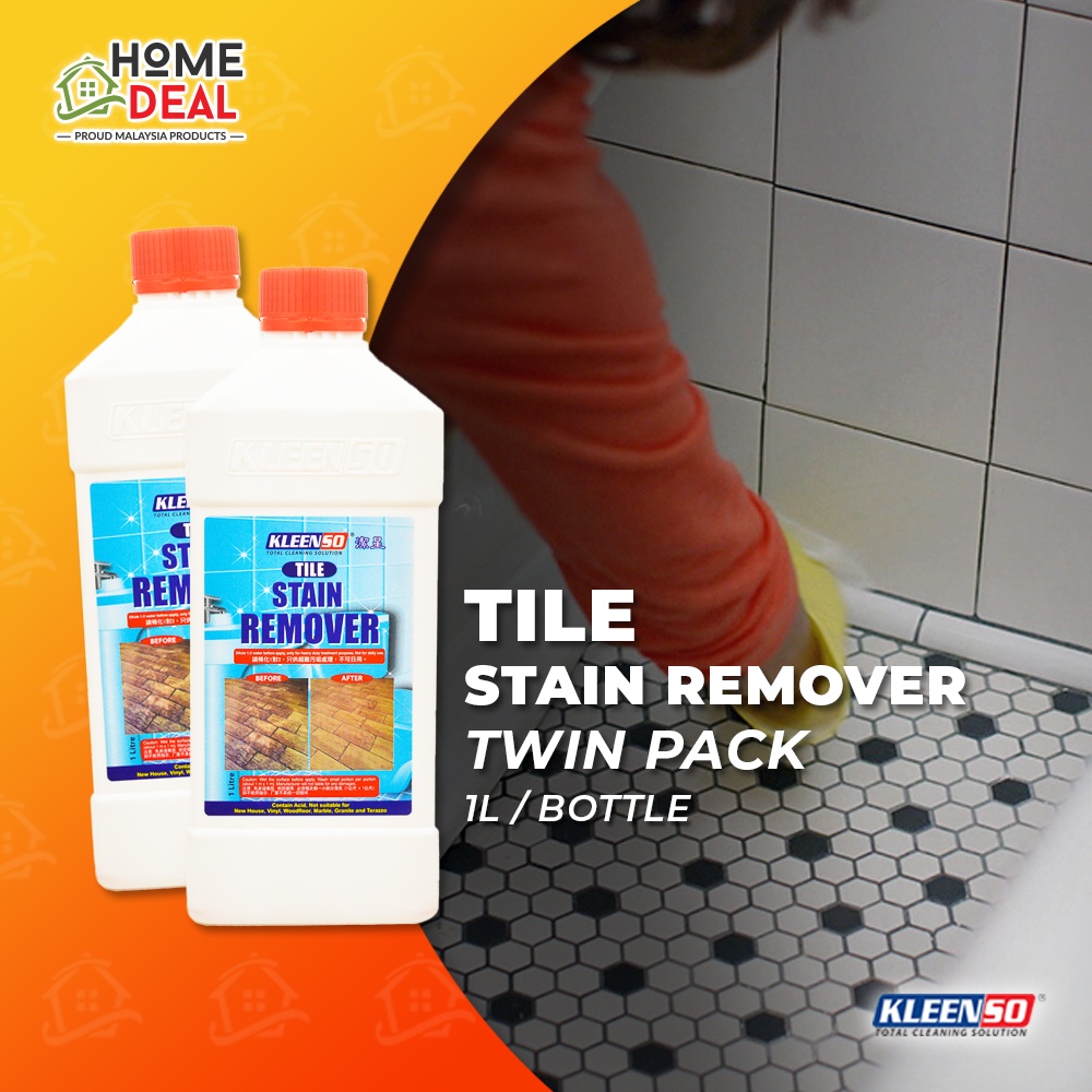 Kleenso Tile Stain Remover (TWINPACK) / Floor Cleaner / Pencuci Lantai ...