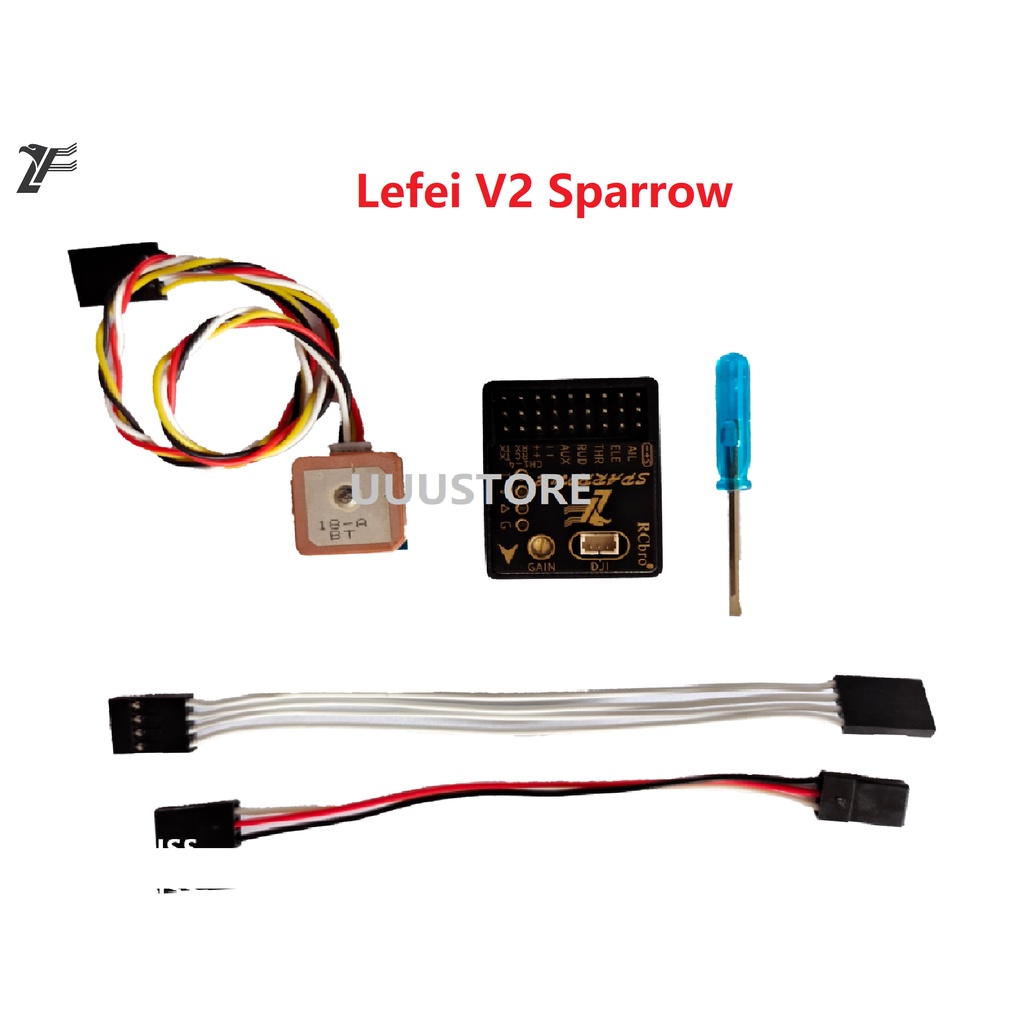 Lefei V2 Sparrow 6-Axis Return Home Stabilization with GPS Module ...
