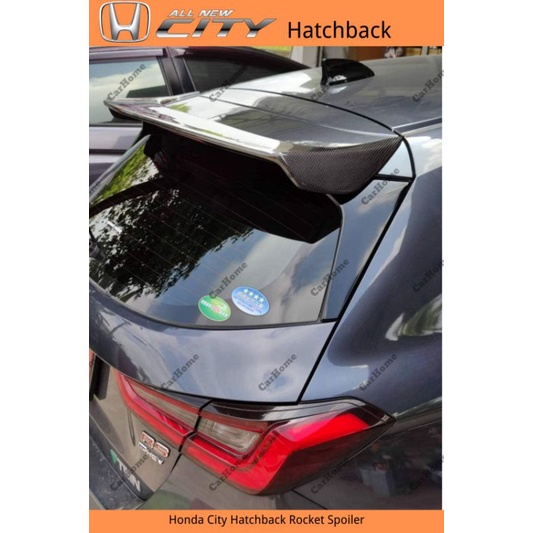 Honda City hatchback Spoiler Material ABS Thai RS Spoiler perfect ...