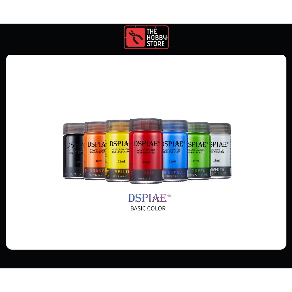 Dspiae Lacquer Hobby Paint Basic Color Series G1~G16 | Shopee Malaysia
