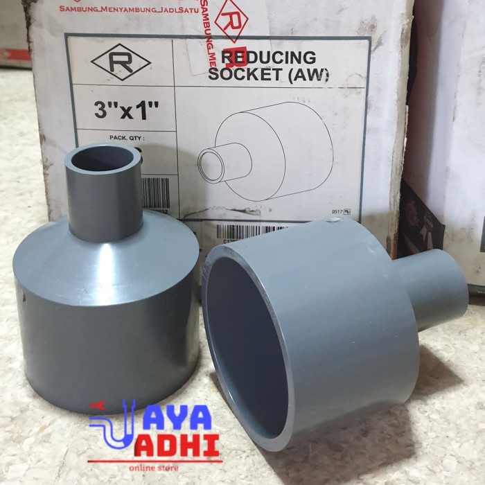 Pvc Reducer Sok AW 3 x 1 Rucika | Shopee Malaysia
