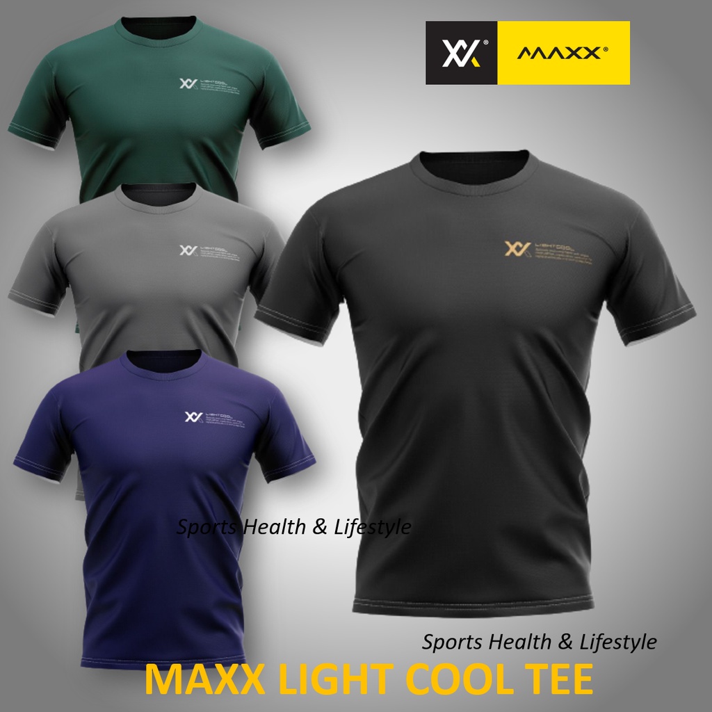 Maxx Light Cool Tee (MXGT055) (New Lighter and Cooler Material) | Shopee Malaysia