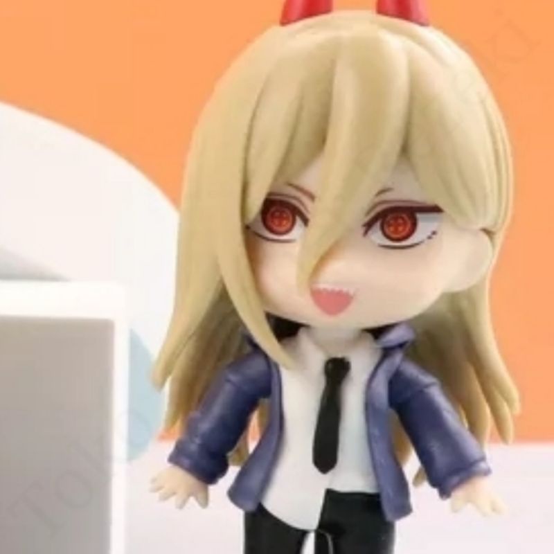 Chainsaw Man Power Figure Zero Two Girl Doll Chain Saw Nendo Statue ...