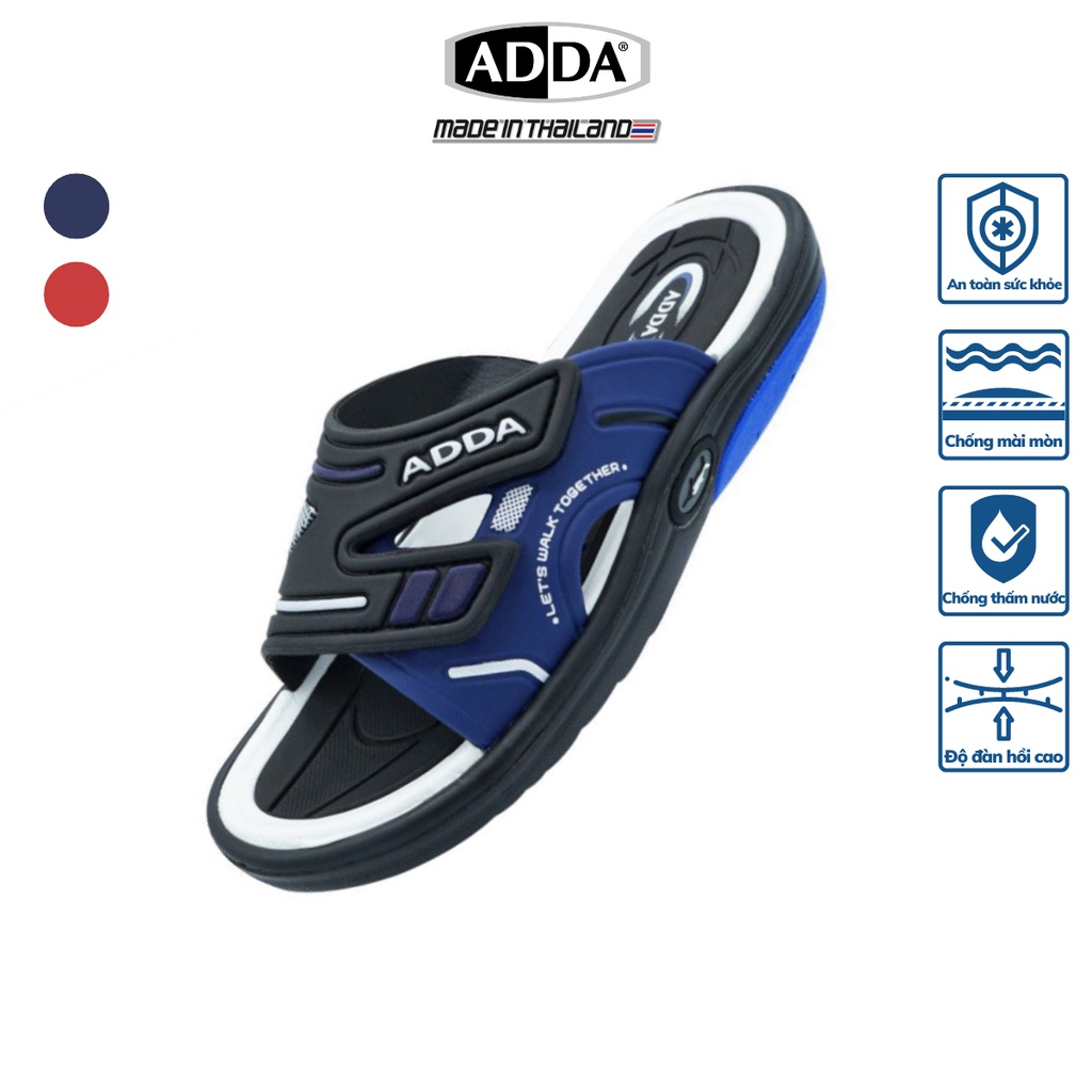 Adda 2N28 men's Thai sandals with cross straps | Shopee Malaysia