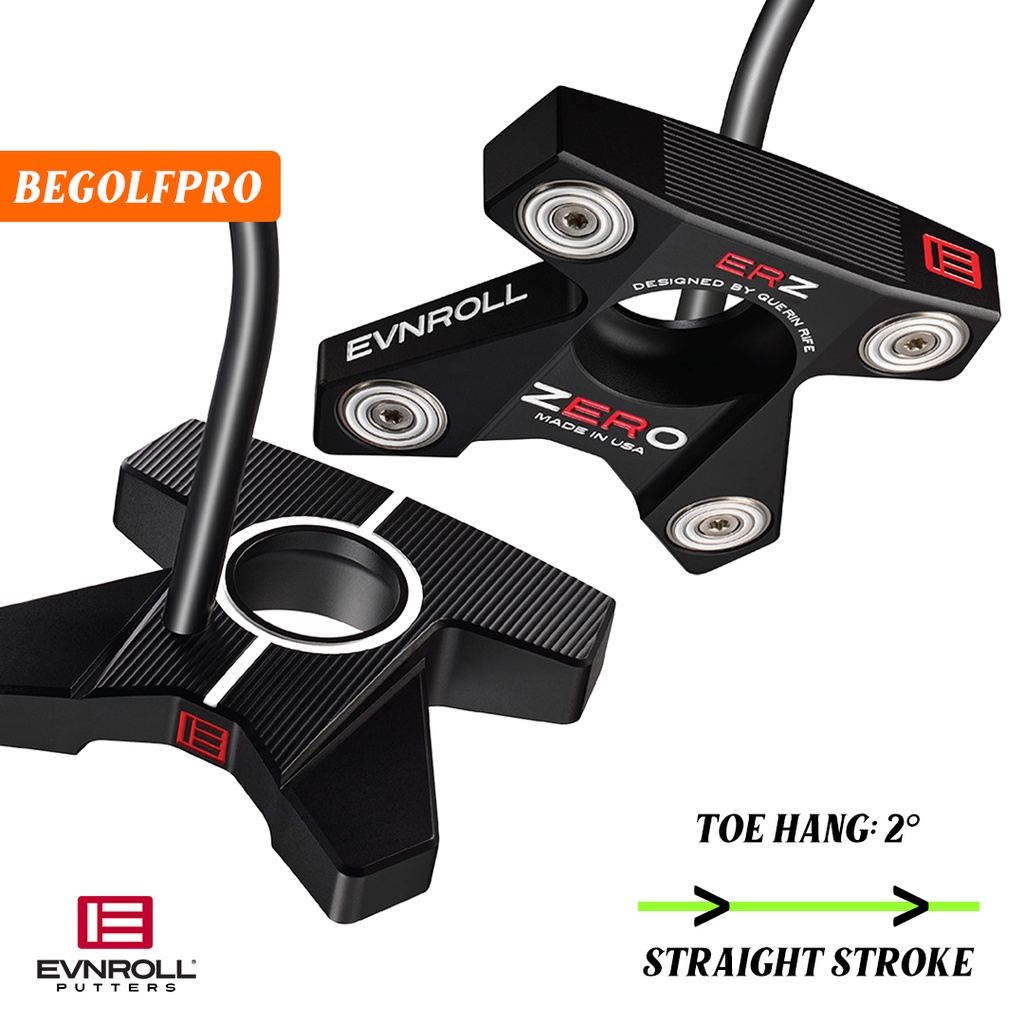 Evnroll ER Zero Putter - 34 (Single Bend) - Straight Stroke | Shopee ...