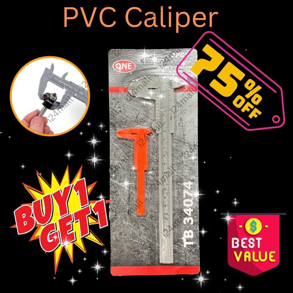 6" /150mm PVC Plastic Vernier Caliper | Shopee Malaysia