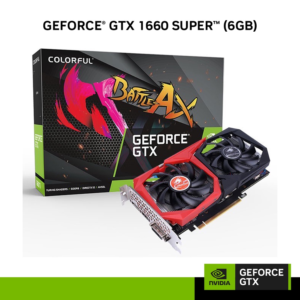 NVIDIA® Graphic Card COLORFUL - GeForce® GTX 1660 SUPER NB 6G-V ...