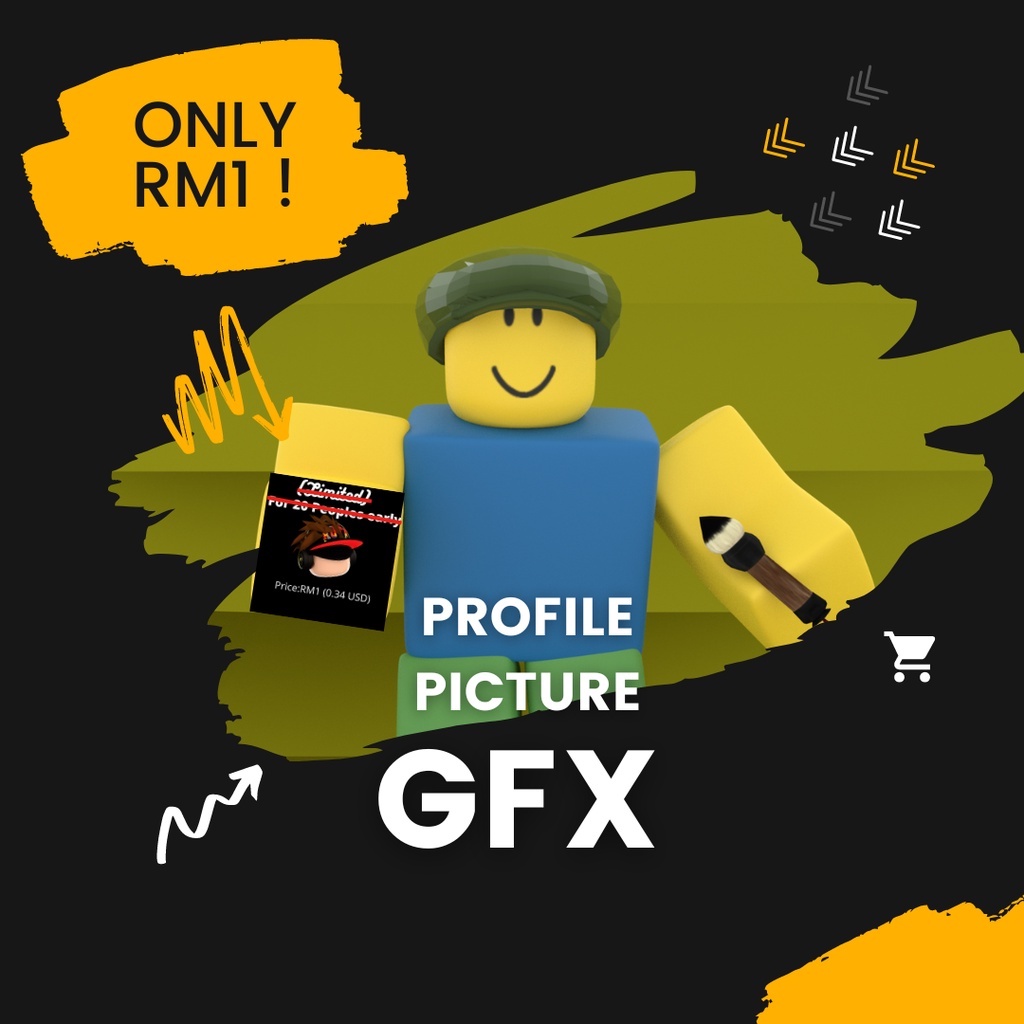 (I'm Back!)Roblox GFX Head + Glossy Filter | Shopee Malaysia