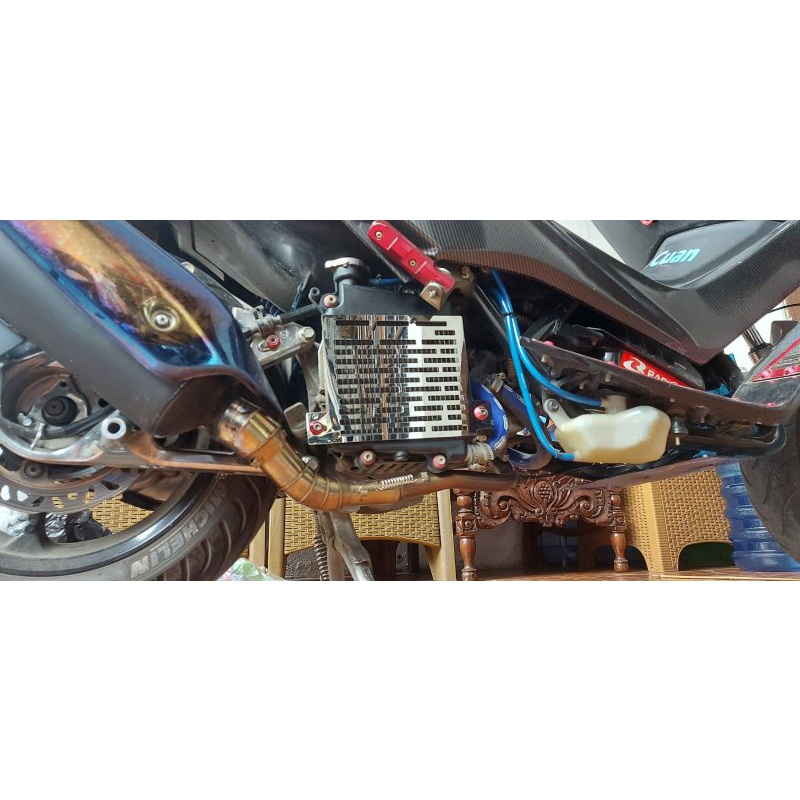 Nmax old nmax new Aerox Lexi stainless steel radiator Cover | Shopee ...