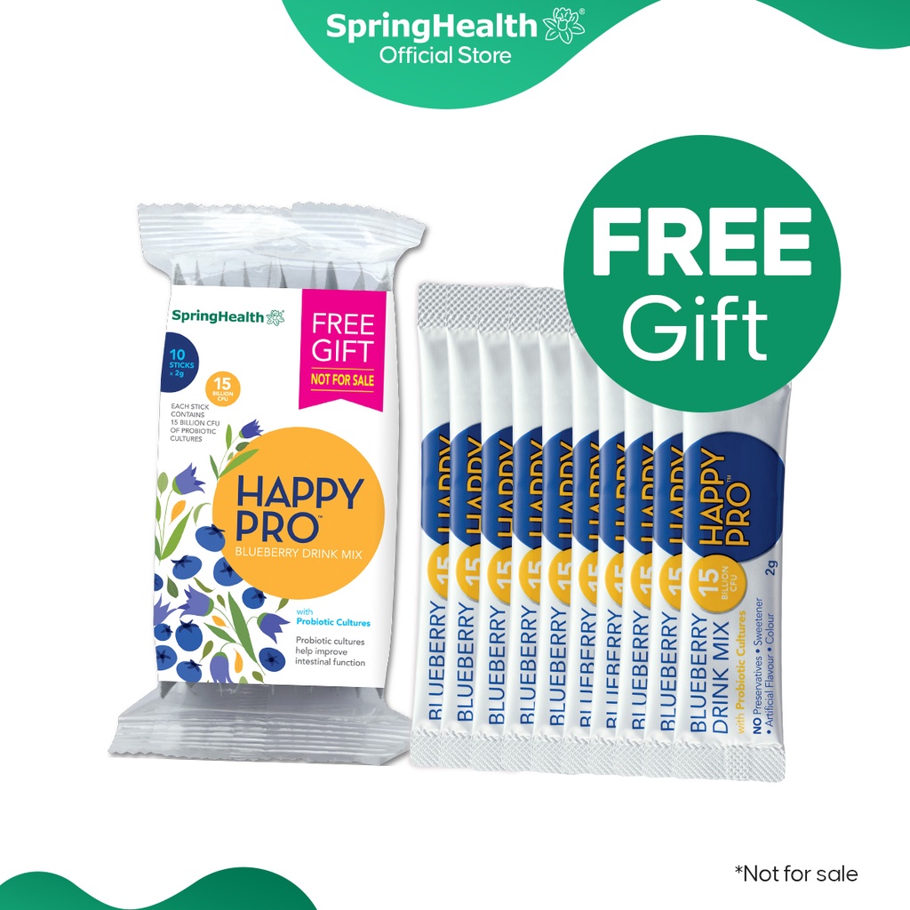 SpringHealth Happy PRO® 10's (Gift) | Shopee Malaysia