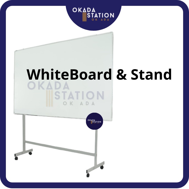 OKADA Magnetic Whiteboad (All Size) / Papan Putih / Papan Tulis / Big ...