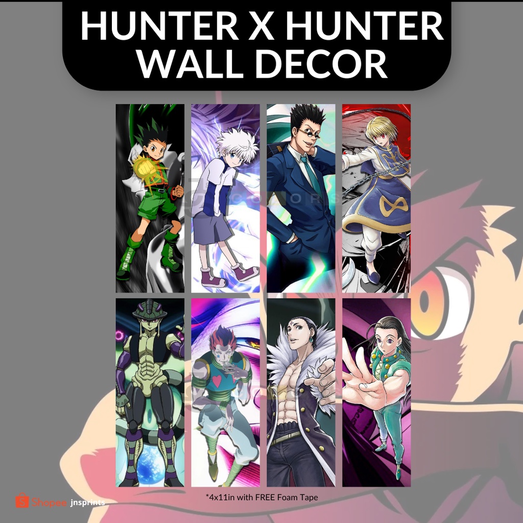Hunter X Hunter Wall Decor | Shopee Malaysia