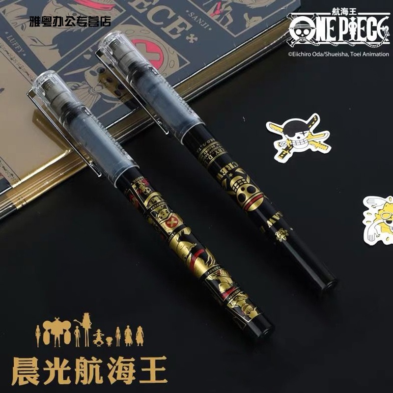 M&G ONE PIECE 0.5MM BLACK INK GEL PEN 0.5MM 海贼王中性笔 | Shopee Malaysia