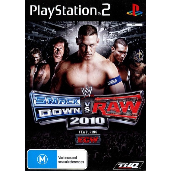 PS2 Game WWE Smack Down VS Raw 2010 | Shopee Malaysia