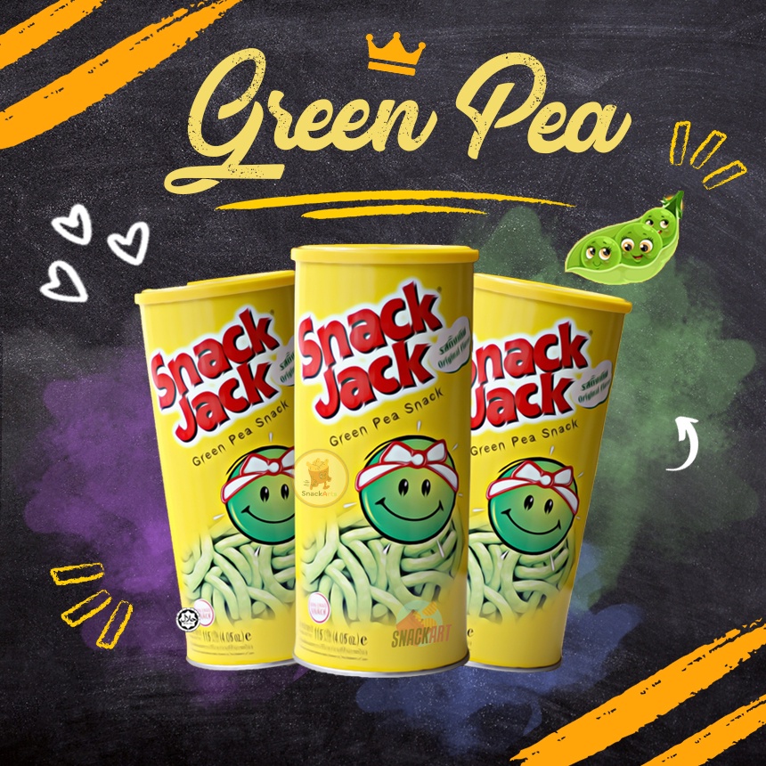 Thailand Snack Jack Green Pea Snack 🔥 115g | Shopee Malaysia