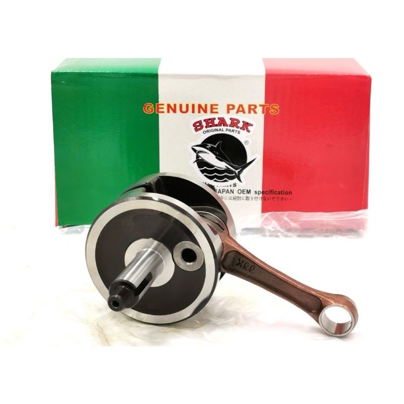 YAMAHA RXZ RXZ135 SHARK CRANKSHAFT RACING JET ROD TAMBAH BERAT+HEAVY ...