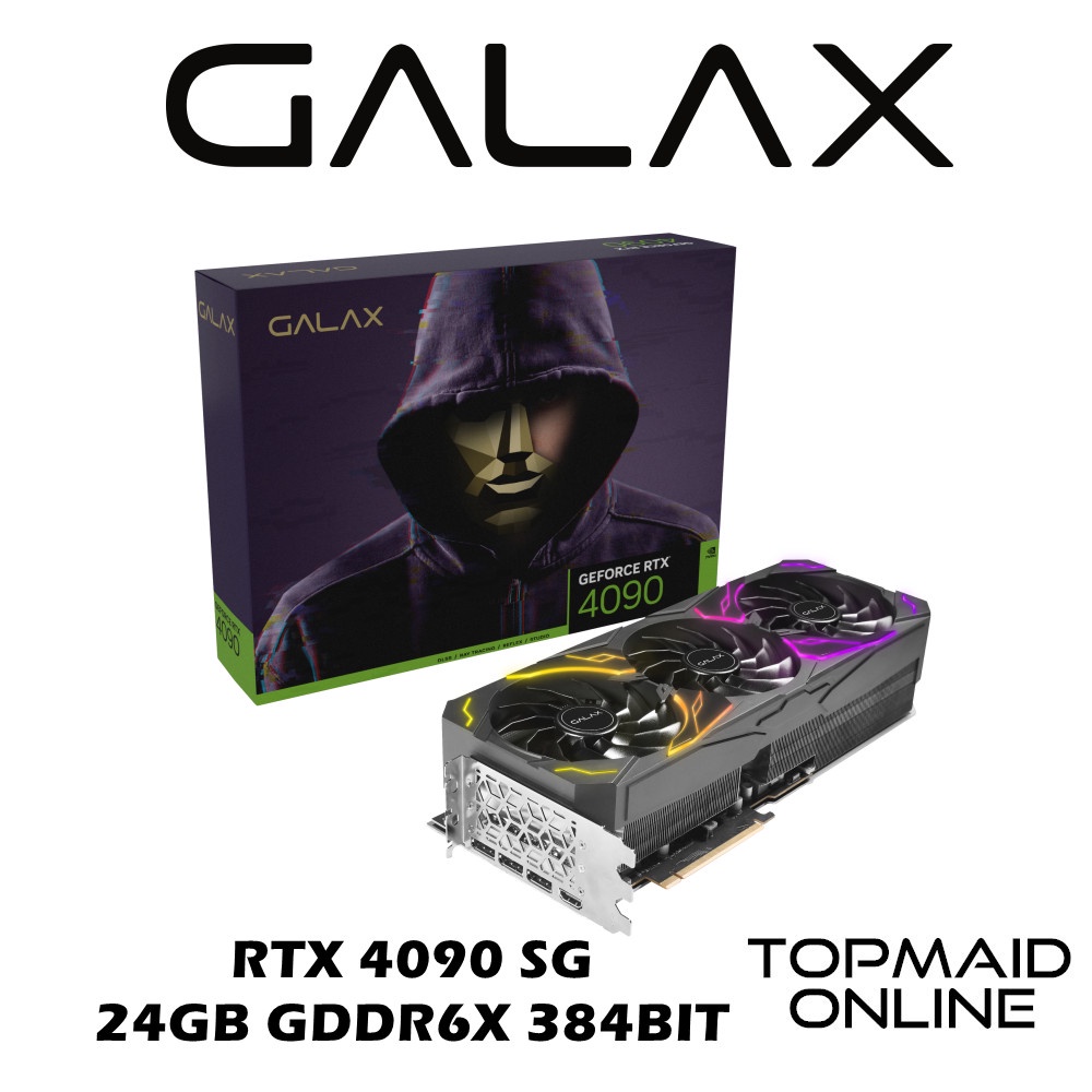 GALAX GEFORCE RTX 4090 SG 24GB GDDR6X 384BIT GRAPHIC CARD | Shopee Malaysia