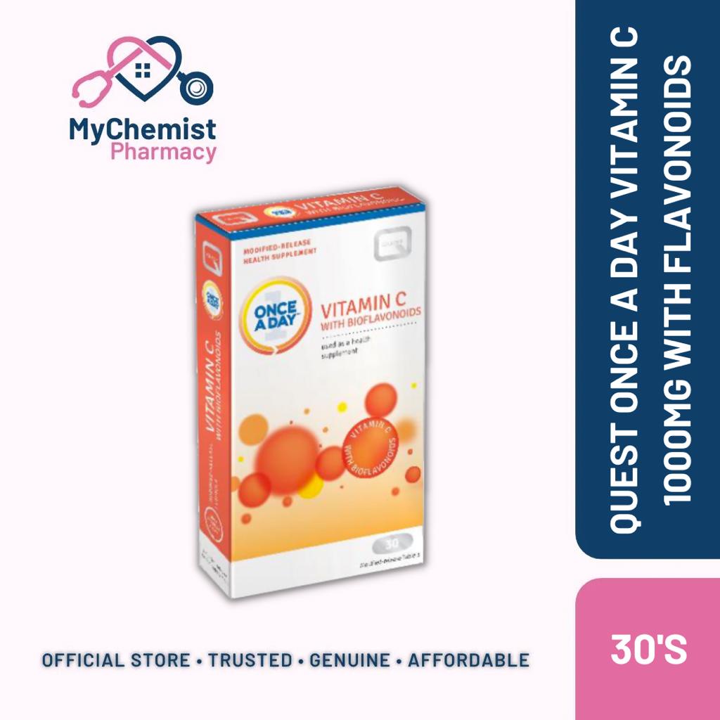 Quest OAD Vitamin C 1000mg with Citrus Bioflavonoid Modified Target ...