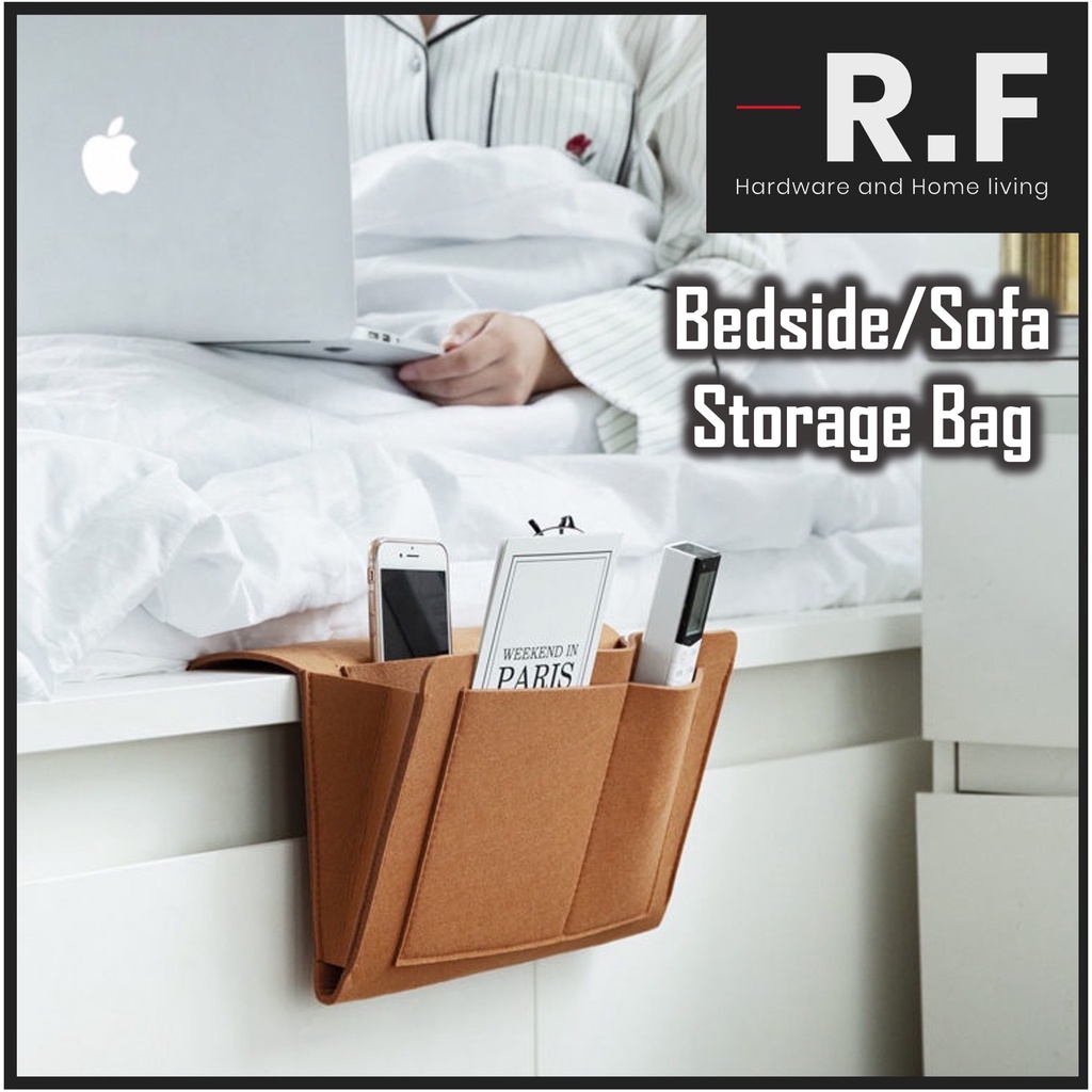 Bedside Pocket Hanging Storage Sofa Side Hanger Holder Organizer Bag ...
