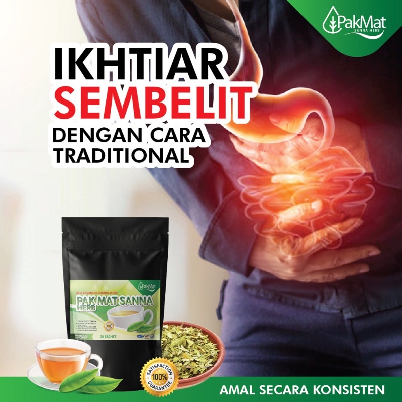 PAK MAT TEH SANNA ORIGINAL PREMIUM MUDAH BUANG | Shopee Malaysia