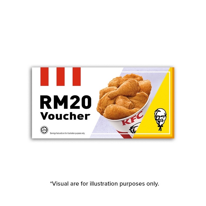KFC VOUCHER WORTH RM20 | Shopee Malaysia
