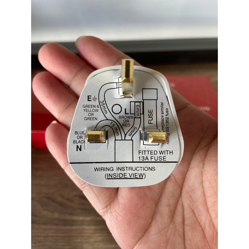 *READY STOCK*UMS 13A 3Pin Plug Top (SIRIM) UK Design Safety | Shopee ...