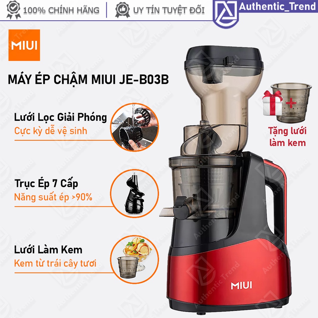 Miui Slow Juicer Smart Easy-to-Wash Filter + Free Ice Cream Net / MIUI ...