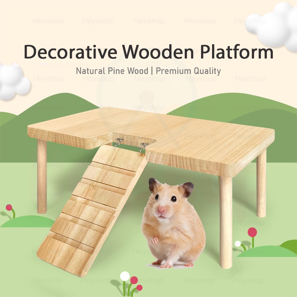 Hamster Wooden Platform Furniture / Hamster Cage Stair Ladder Step ...