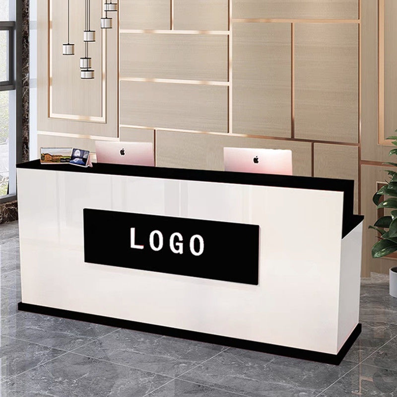 Front desk, cashier desk, paint reception desk, supermarket clothing ...