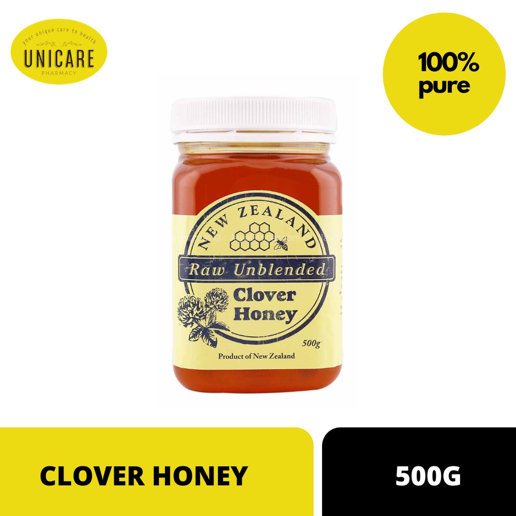 NEW ZEALAND RAW UNBLENDED CLOVER HONEY 500G | Shopee Malaysia