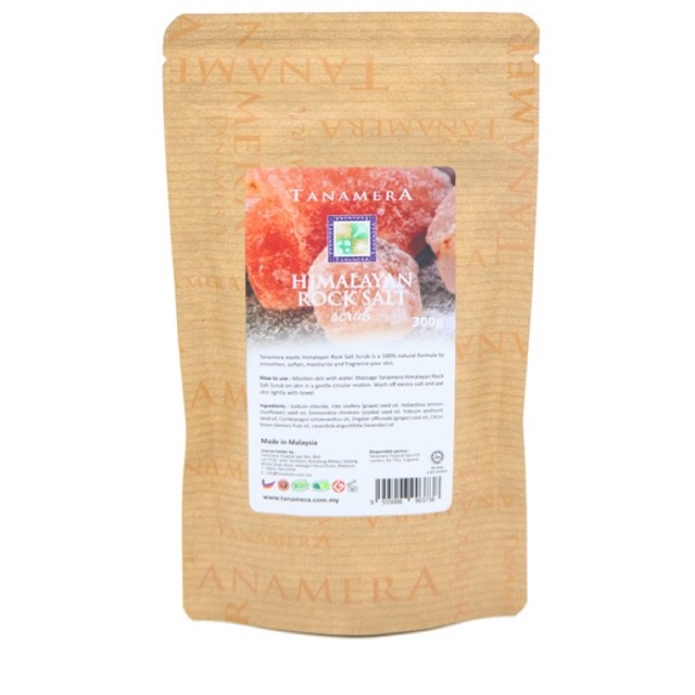 TANAMERA HIMALAYAN ROCK SALT SCRUB 300g | Shopee Malaysia