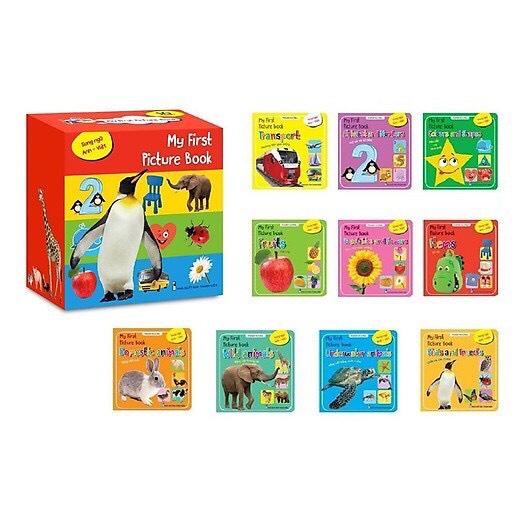 My First Picture Book - Set Of 10 First Picture Gallerys For Children ...