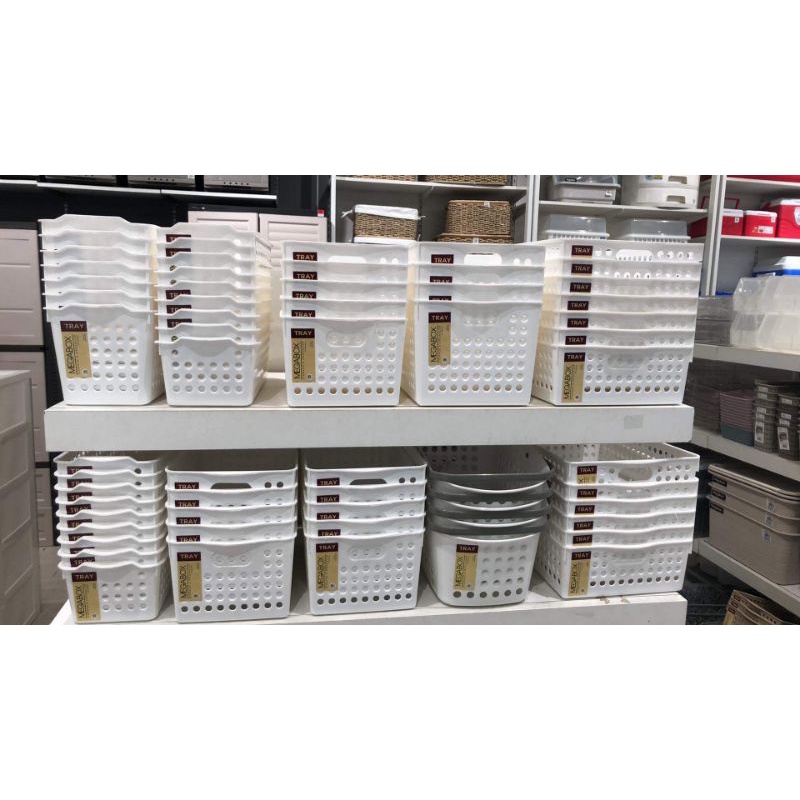 Megabox Tray - (White Only) | Shopee Malaysia