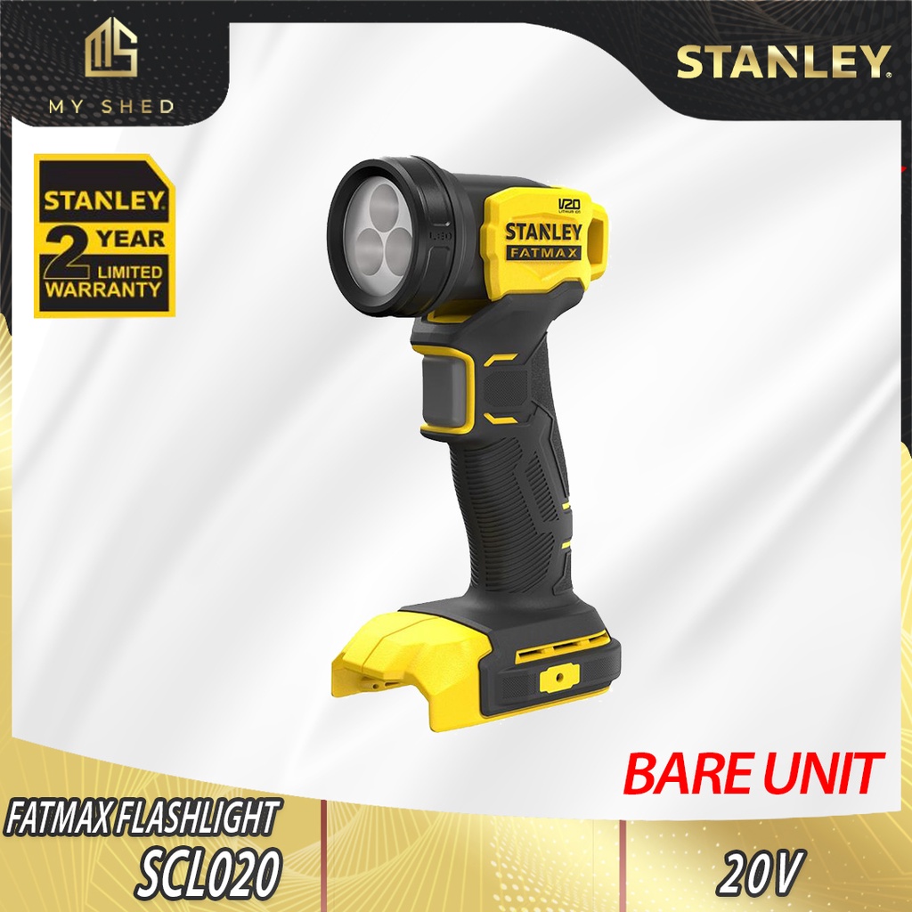 Stanley SCL020-KR Cordless Torch / Flashlight ( Bare Unit ) | Shopee ...