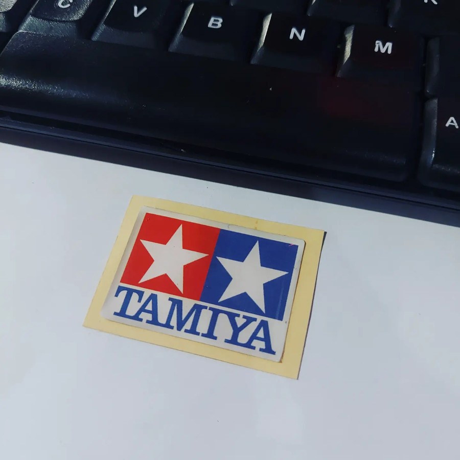 Tamiya Embossed Resin Sticker Small 3D Logo Flexible Sticker Unit ...