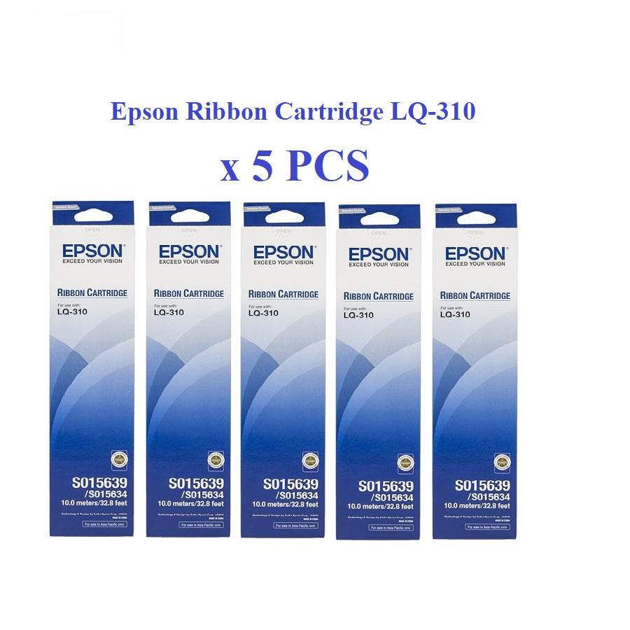 EPSON LQ 310 RIBBON CARTRIDGE (5 Pcs) | Shopee Malaysia