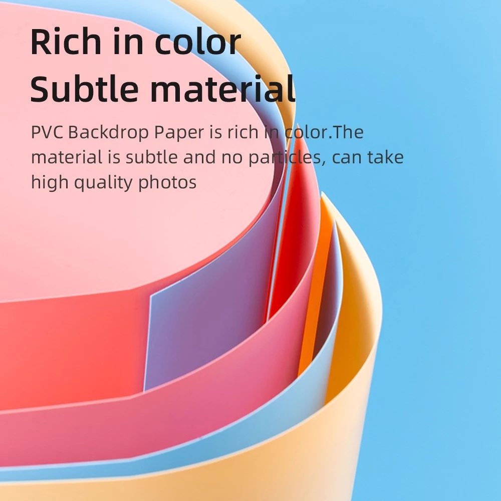 Selens PVC Background Matte Backdrop Paper for Photo Shoot Waterproof Durable Professional ...