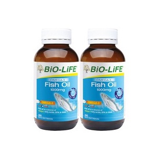 Biolife Fish Oil 1000mg 200's x2 | Shopee Malaysia