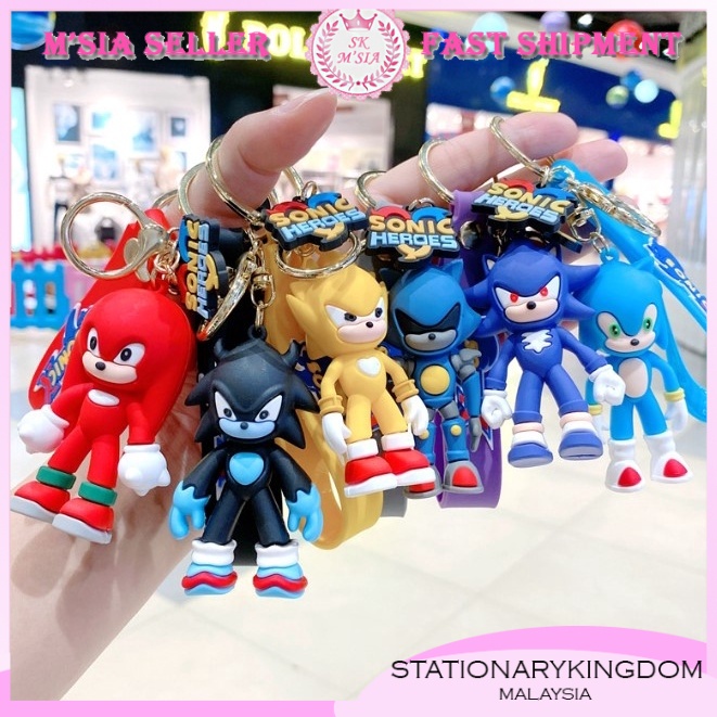 Sonic and Friends Keychain Car Keychain and Bag Keychain Collections ...