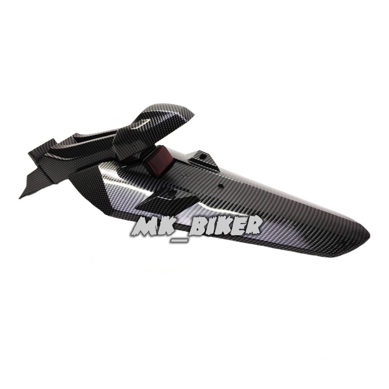RSX RS-X 150 Rear Fender RS150 Winner 150 Ekor Matt Black Carbon Honda ...