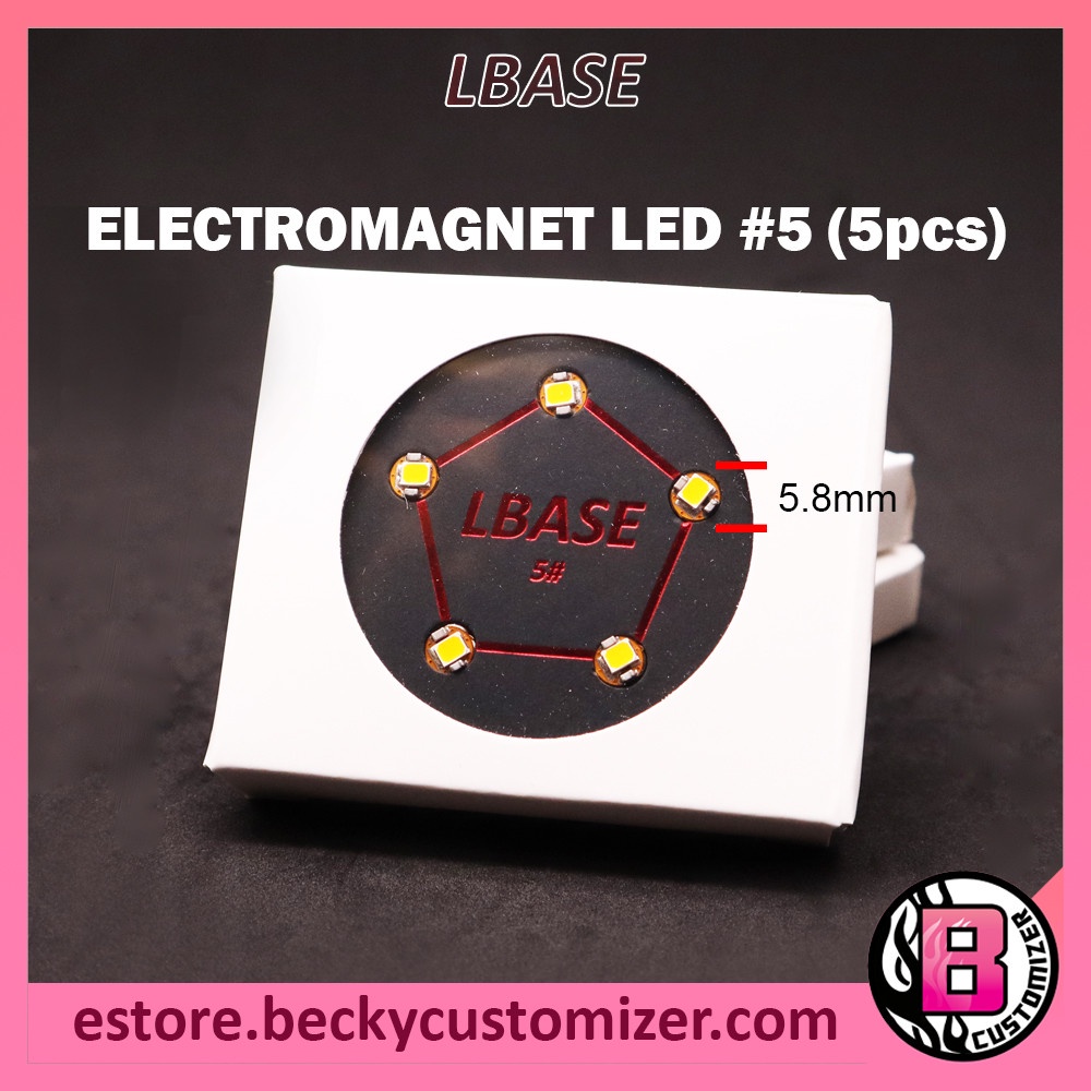 Lbase ElectroMagnet LED #5 (5pcs) | Shopee Malaysia