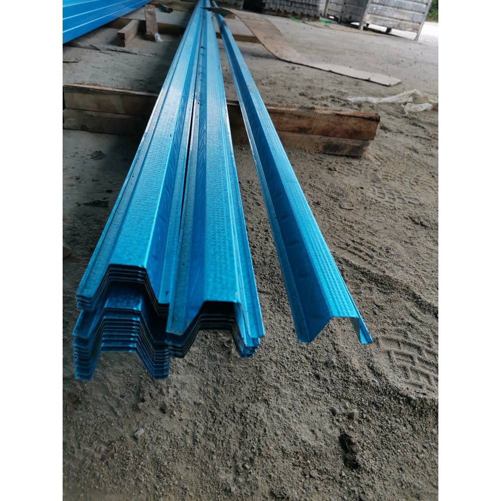 (10PCS) Batten 0.45mm / Besi V Biru / Besi Rak Bunga /Besi Bumbung V ...