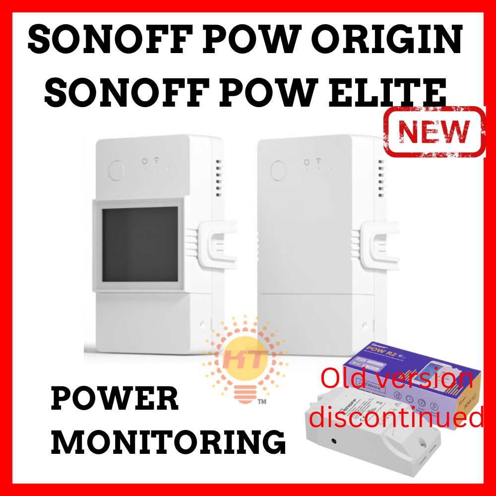 Sonoff Pow Origin Elite WiFi wireless control Power Monitor Switch ...