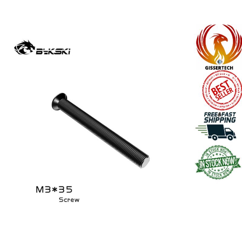 Bykski Radiator Mount Screws - M3 x 30mm / M3 x 35mm | Shopee Malaysia