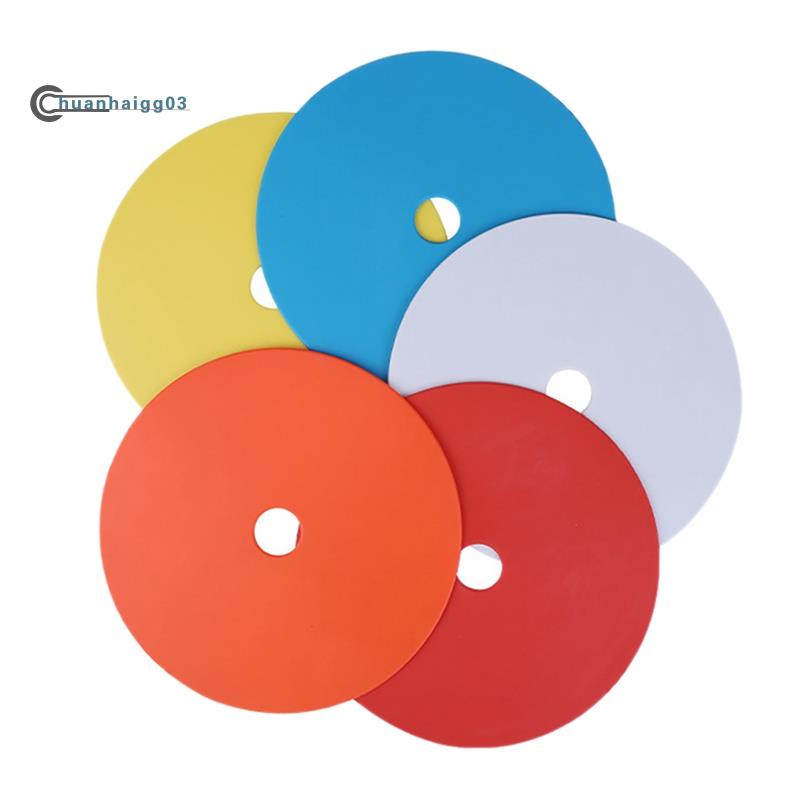 10Pack Flat Disc Markers Non-Slip Spots Markers Football Basketball ...